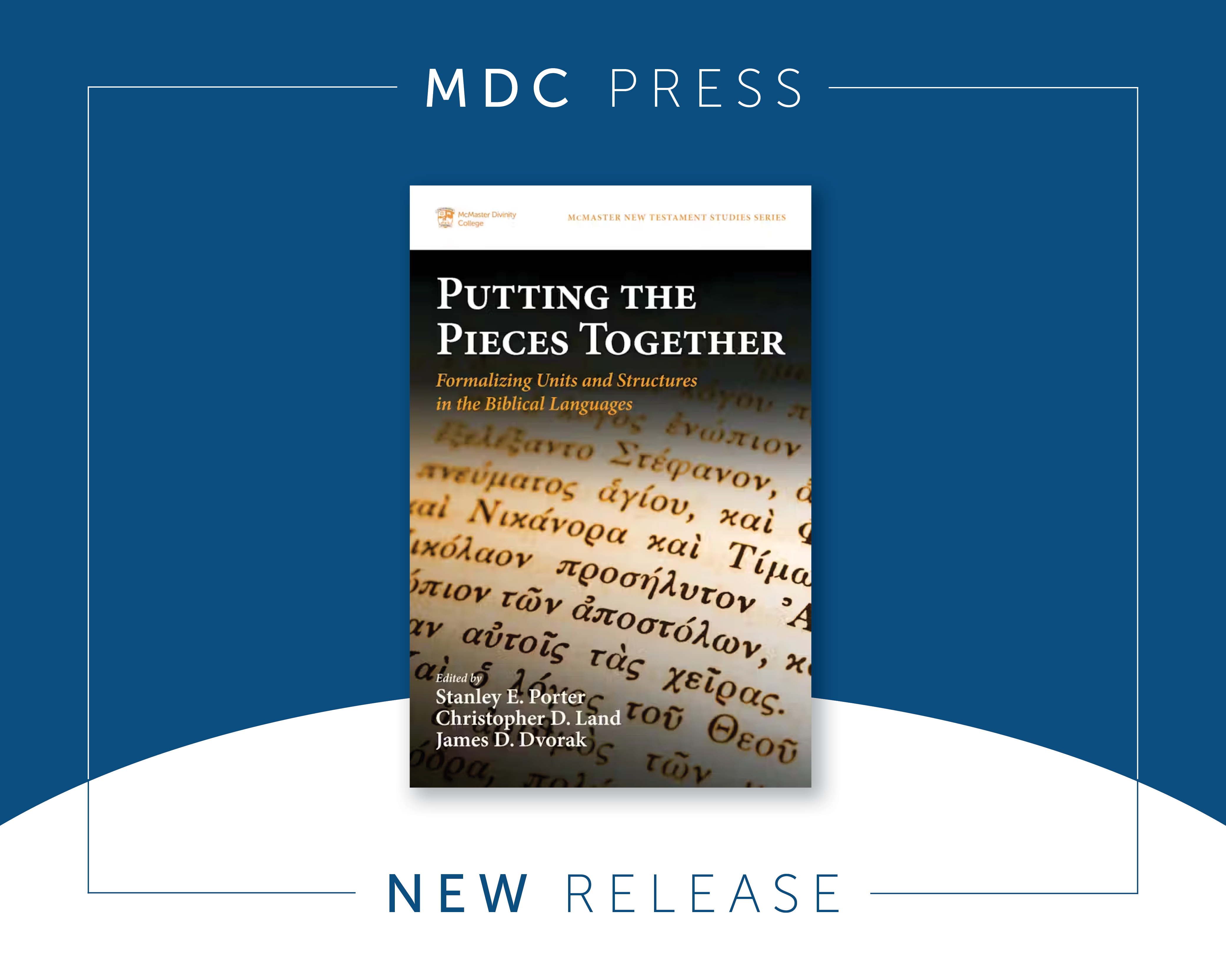 Putting the Pieces Together: Formalizing Units and Structures in the Biblical Languages ...